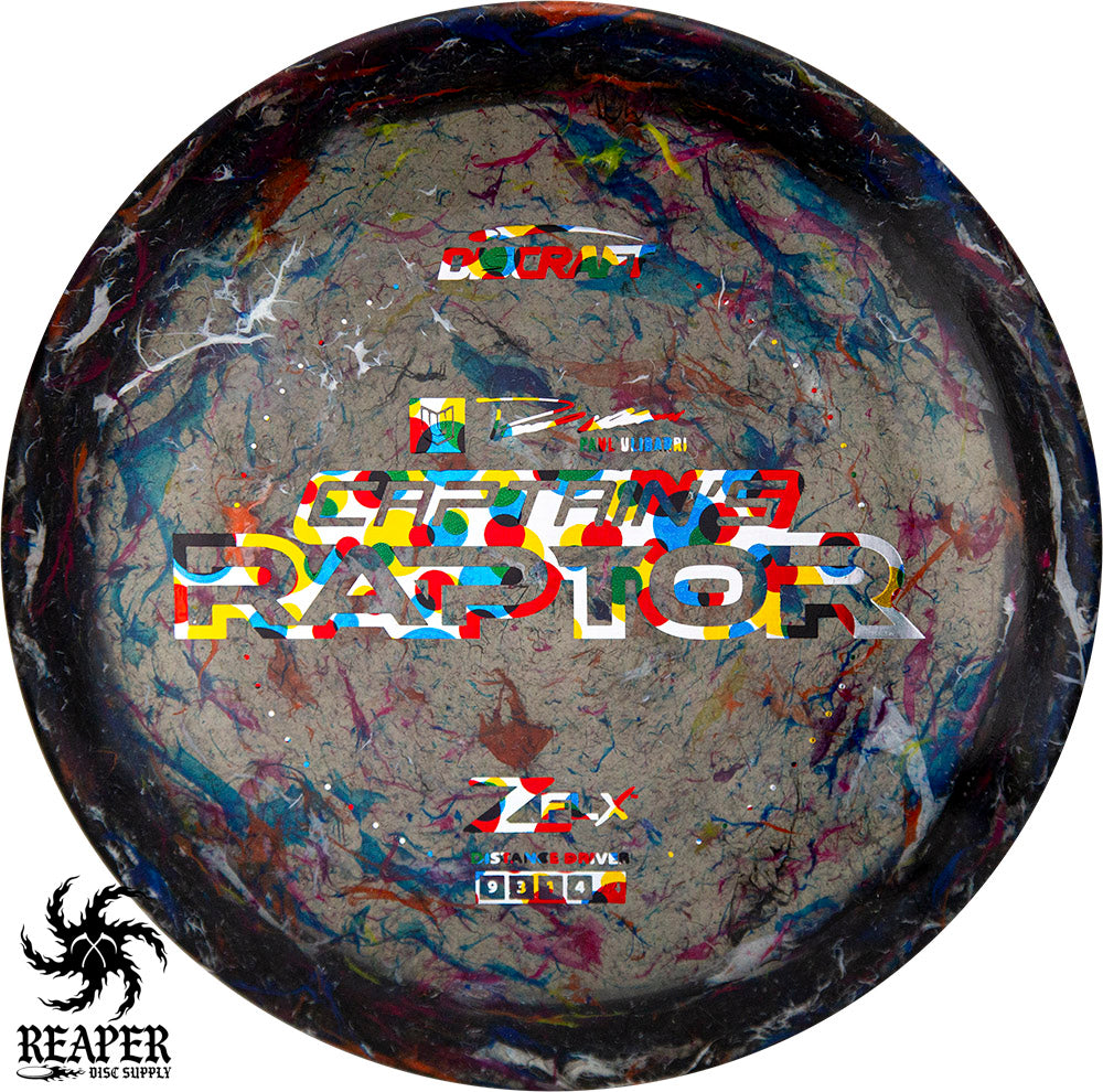 Discraft Jawbreaker Z FLX Captain's Raptor (Paul Ulibarri) – Reaper ...