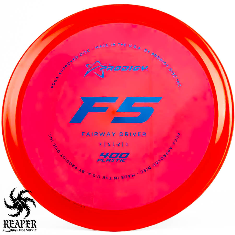 Prodigy 400 F5 - Understable Driver w/ Premium Plastic – Reaper Disc Supply