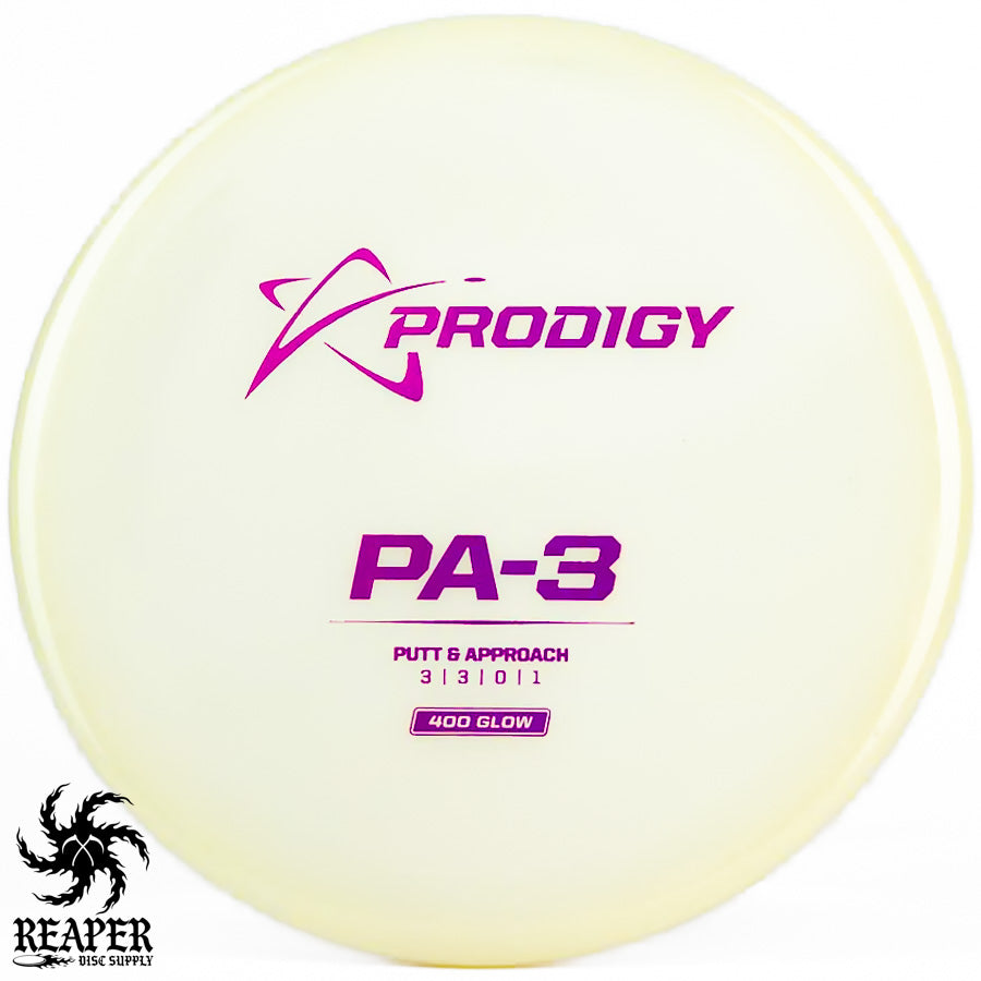 Prodigy 400 Glow PA-3 - Glow In The Dark Putter – Reaper Disc Supply