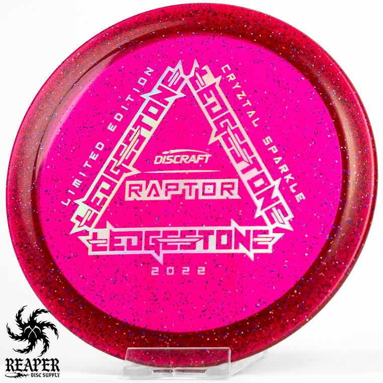 Discraft Cryztal Sparkle Raptor (Ledgestone 2022) – Reaper Disc Supply