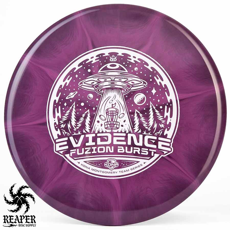 Dynamic Discs Fuzion Burst Evidence (Kona Montgomery) – Reaper Disc Supply