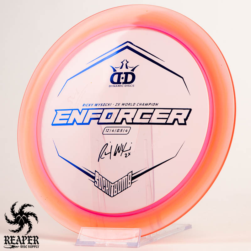 Dynamic Discs Lucid Enforcer (Ricky Wysocki) – Reaper Disc Supply