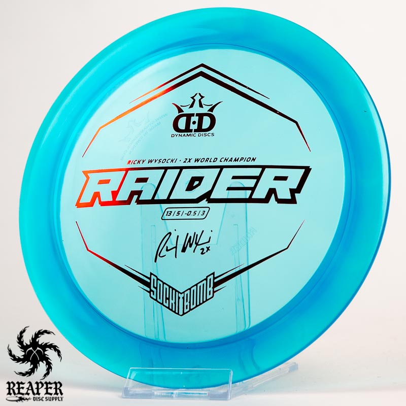 Dynamic Discs Lucid Ice Raider (Ricky Wysocki) – Reaper Disc Supply