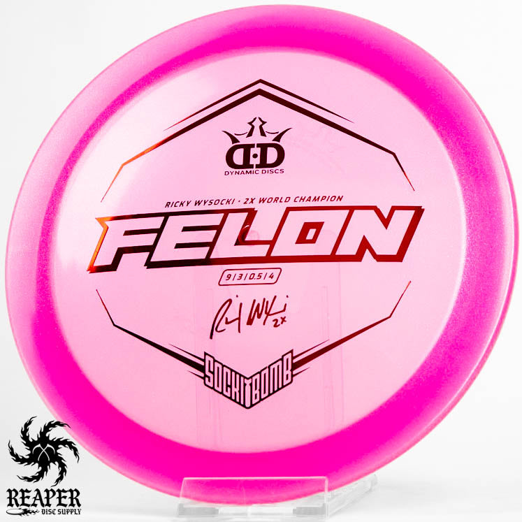 Dynamic Discs Ricky Wysocki Felon (Lucid-Ice Glimmer) – Reaper Disc Supply